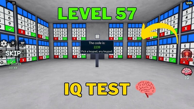 How To Solve Roblox IQ Test Level 57 | IQ Test Guide - Смотреть онлайн ...