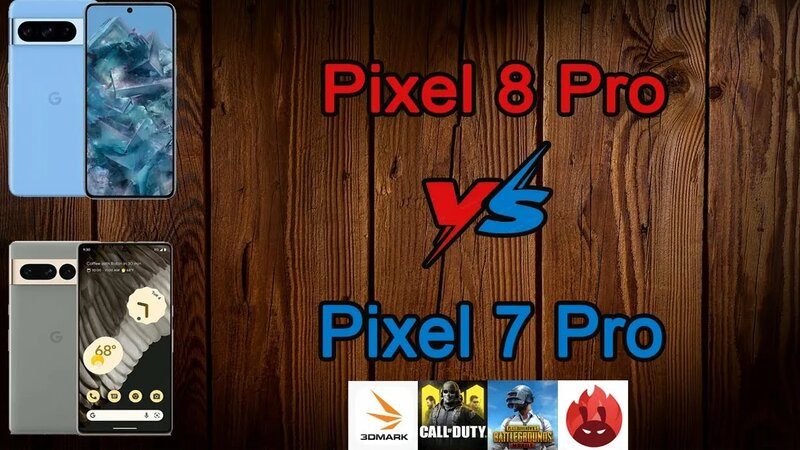 Pixel 8 Pro VS Pixel 7 Pro | AnTuTu, PUPG Mobile, COD Mobile, 3D Mark ...