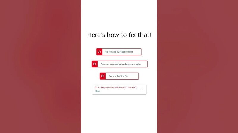 Canvas Tip: "File Storage Quota Exceeded" - Yandex Video aramada ...
