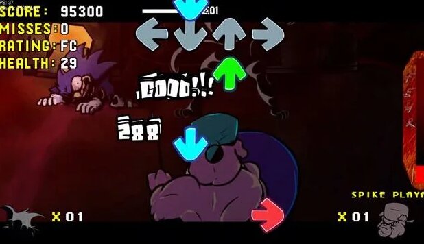 FNF Fight or Flight Halloween Remix but Starved Butch and Spike sings ...