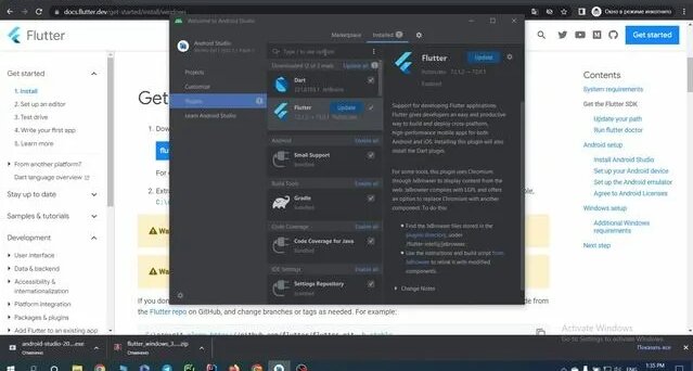 Установка flutter. настройка android studio. первое приложение - Смотреть онлайн в поиске ...