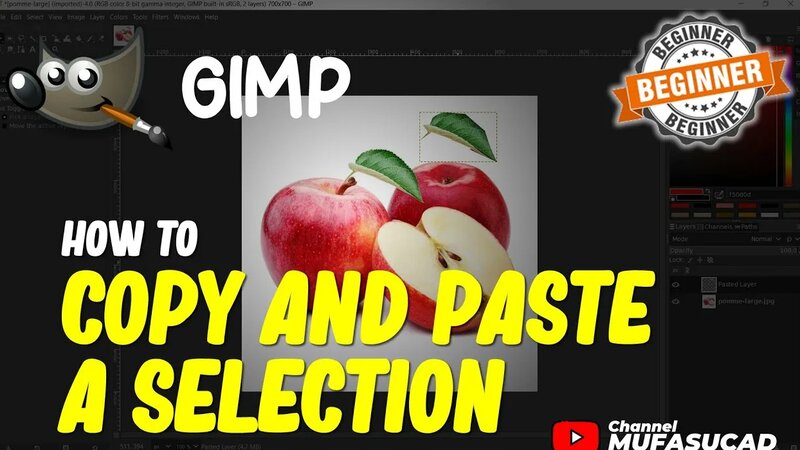 Gimp How To Copy And Paste A Selection - Yandex Video aramada çevrimiçi ...