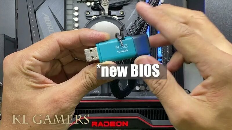 Q-Flash How to update BIOS Gigabyte B550 Aorus Elite - Yandex Video ...