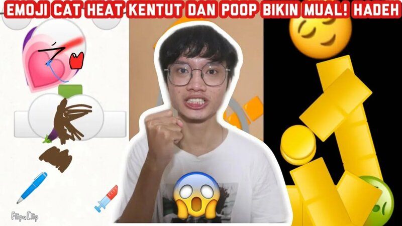 Emoji cat heat kentut dan poop bikin mual!!? hadeh ada ada aja ...