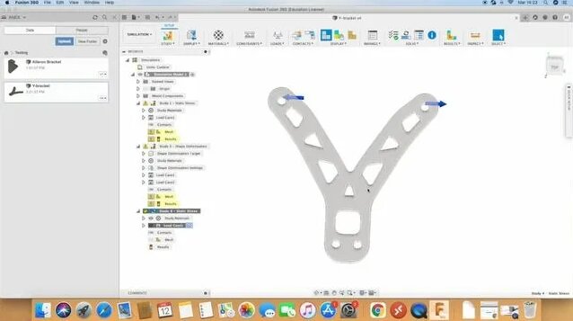 Smart Design: Topology Optimization with Solidworks, Fusion 360 and ...