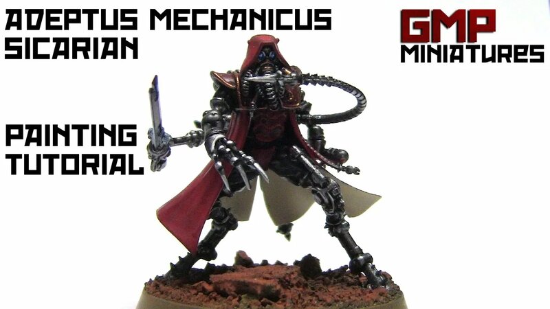 Adeptus Mechanicus Sicarians | Painting Tutorial - Смотреть онлайн в ...
