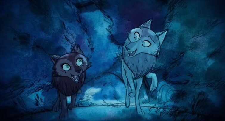 Running With The Wolves l Частично Дублированная Версия Песни l Легенда ...