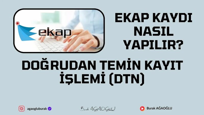 Ekap kayıt işlemi nasıl yapılır? doğrudan temin kayıt numarası nasıl ...