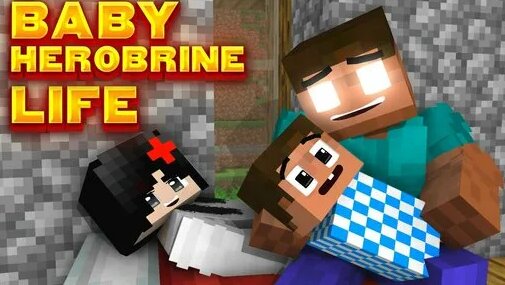 Monster School : Baby Herobrine Short Life - Minecraft Animation ...