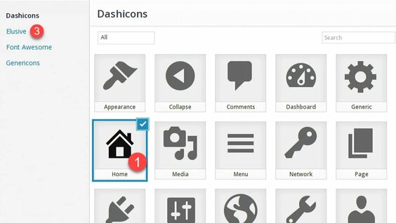 how-to-add-menu-icon-in-wordpress-using-menu-icons-by-themeisle-erofound