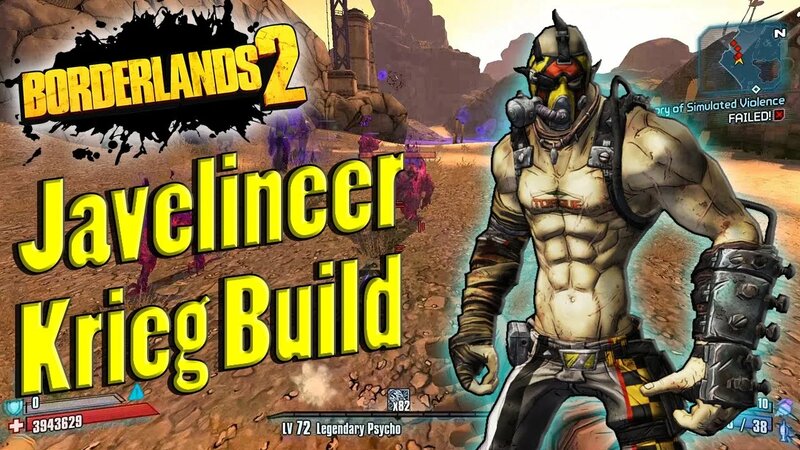 Borderlands 2 | Powerful Javelineer Krieg Build Showcase - Смотреть ...