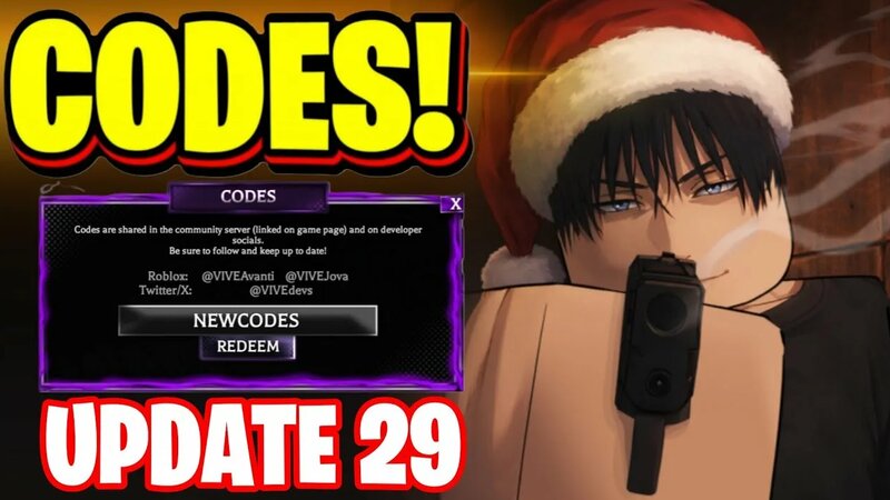 Toji release* all christmas update 29 codes for jujutsu beatdown ...