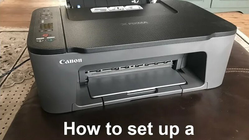 How to: Setup a Canon Pixma Ts3400 Series Printer using Wi-Fi ...