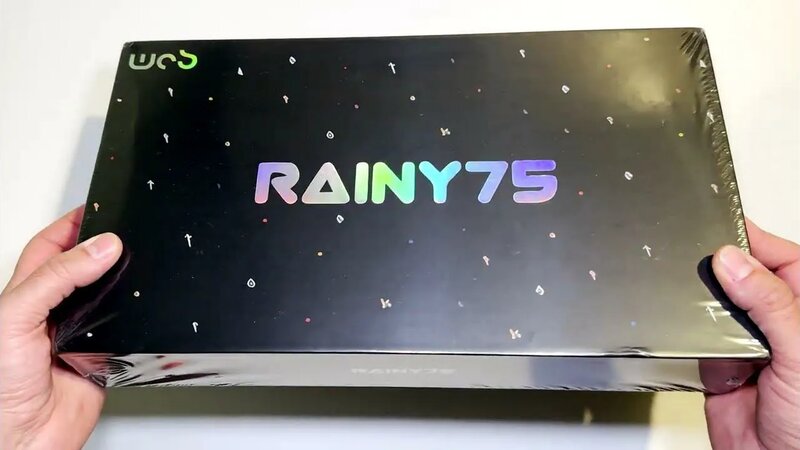 Бюджетный Премиум Rainy75 WОB ! Полный обзор кастомной механической ...