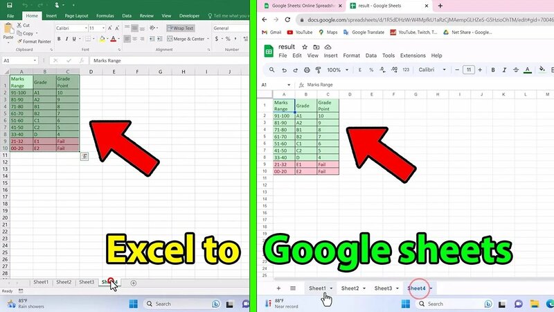 How to convert excel to google sheet - Yandex Video aramada çevrimiçi izle