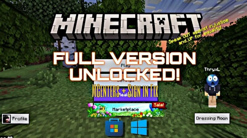 How I Unlocked Minecraft Bedrock for Free on PC (MCenters, Sign In Fix ...