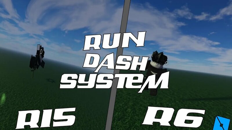 Run/dash system giveaway R6/R15 [roblox studio] - Смотреть онлайн в ...