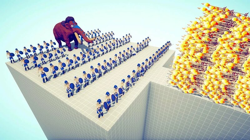 Skeleton ARMY + Giant Mammoth vs Every GOD - Totally Accurate Battle ...
