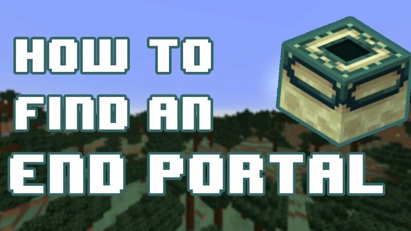 How to FIND a Stronghold Easily / Minecraft END Portal | Minecraft ...