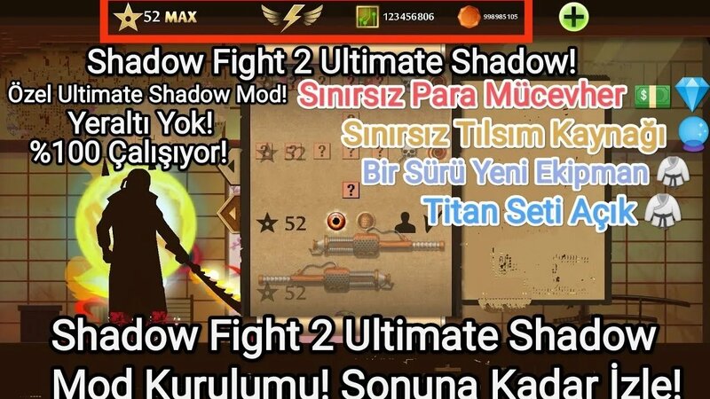 Shadow Fight 2 Ultimate Shadow Mod Installation! 100% Working! - Yandex ...