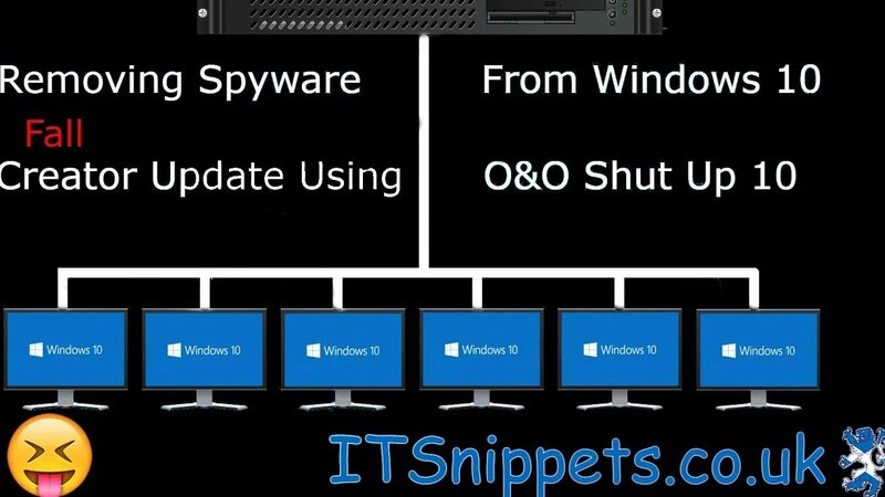 Remove Windows 10 Fall Creator Update Spyware And Telemetry ...
