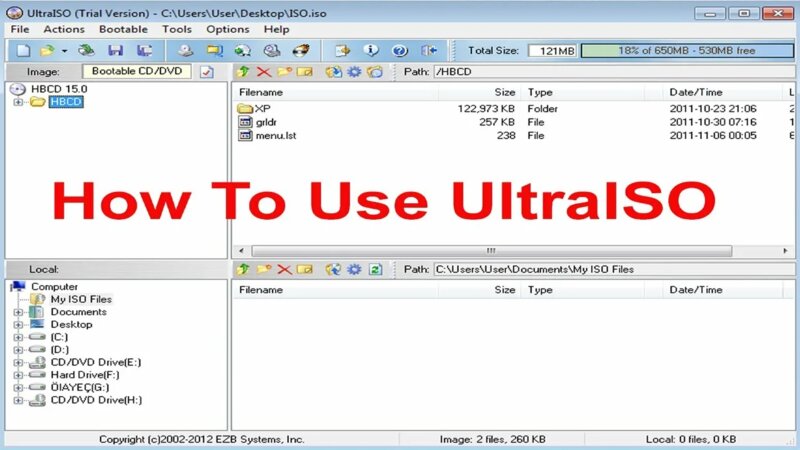 How To Use UltraISO Software To Create Windows 10 Bootable USB Flash ...