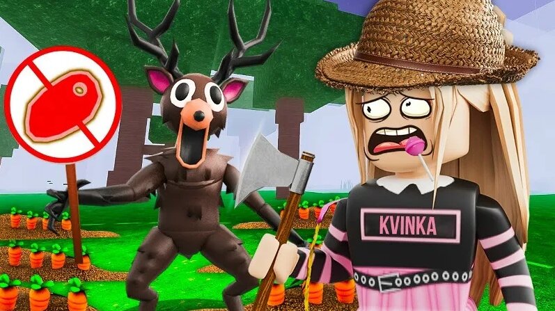 99 Ночей В ЛЕСУ, НО Я НЕ ЕМ МЯСО Челлендж! Квинка Стала Вегетарианкой В ...