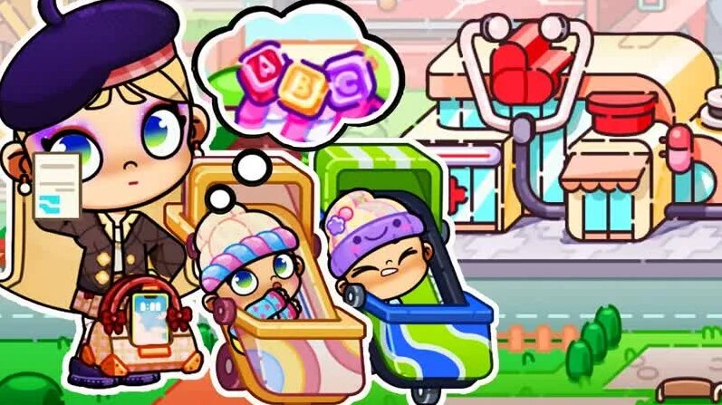 Комиссия Перед Садиком 🩺 Avatar World История Рутина Семьи ‍ Обновление ...