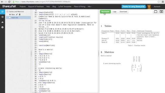 LaTeX Tutorial pt 6 - Tables and Matrices in LaTeX - EroFound