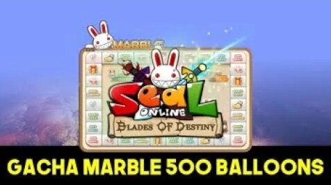 Gacha marble 500 balloons | seal bod | giveaway