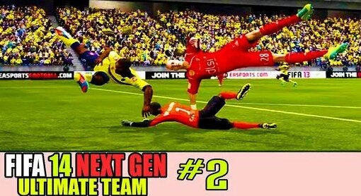 Fifa 14 Next Gen | Ultimate Team | #2 [ Веселье Начинается ...