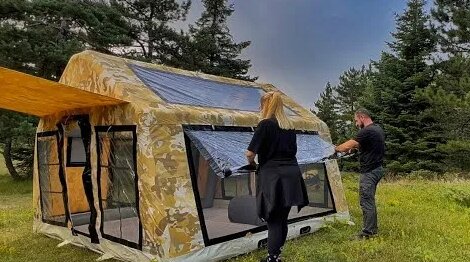 We searched for a place to camp for 5 hours | we tested our new tent ...