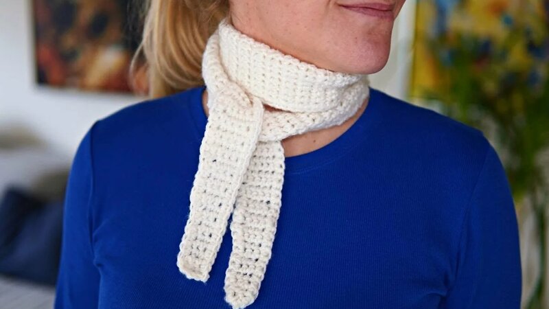 Stylish Neck Scarf (Sophie Scarf Inspired) Crochet Tutorial - Смотреть ...
