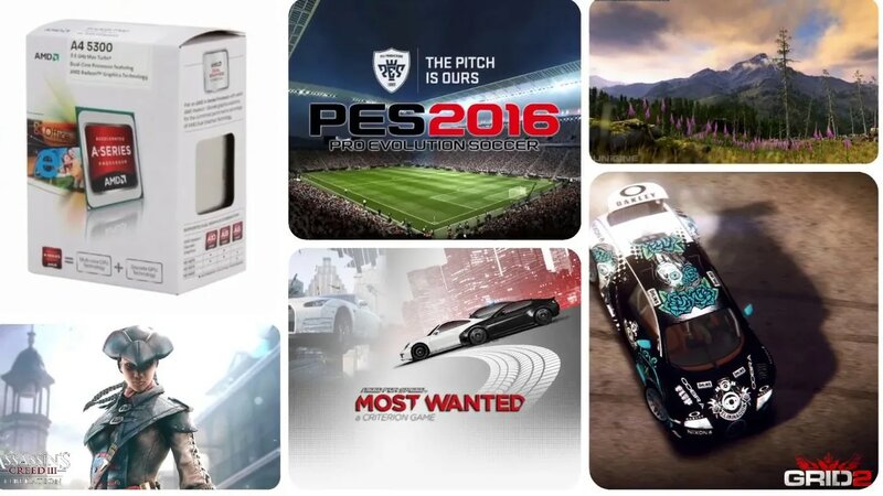 AMD A4-5300 APU Radeon HD 7480 Test (PC Paket Hemat) - Смотреть онлайн ...