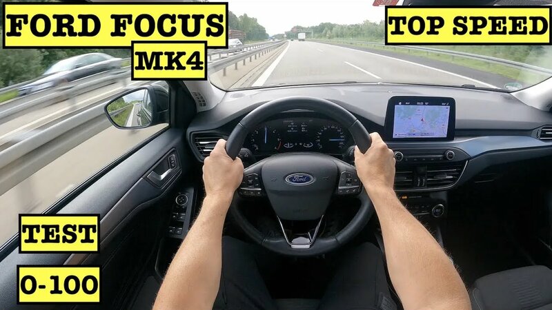2020 Ford Focus mk4 1.5 Active 120hp |Top speed on German motorway ...