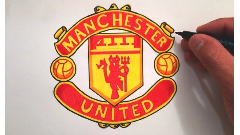 How to Draw the Manchester United Logo