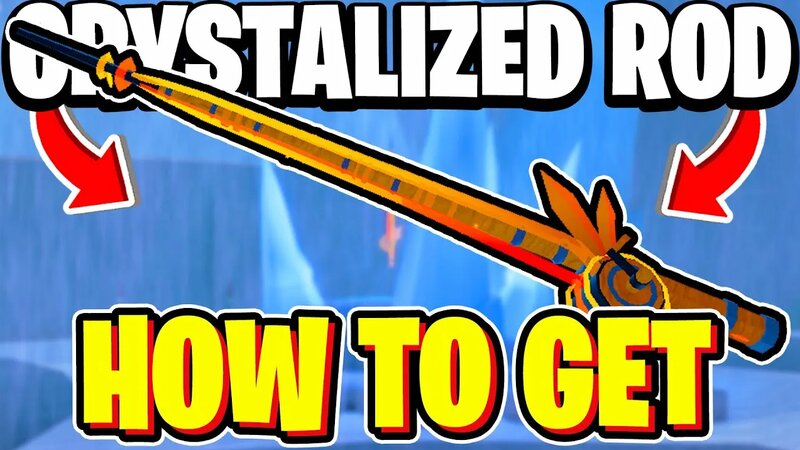 How To GET Crystalized ROD In Fisch! Crystalized ROD Guide Roblox ...