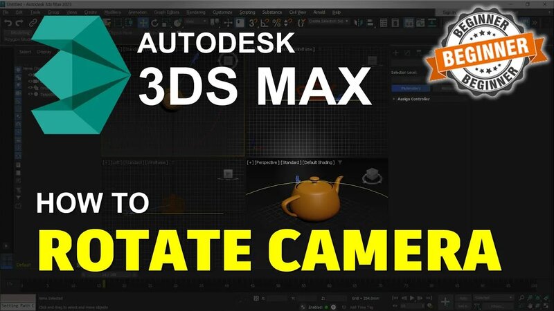 3Ds Max How To Rotate Camera Tutorial - Yandex Video aramada çevrimiçi izle