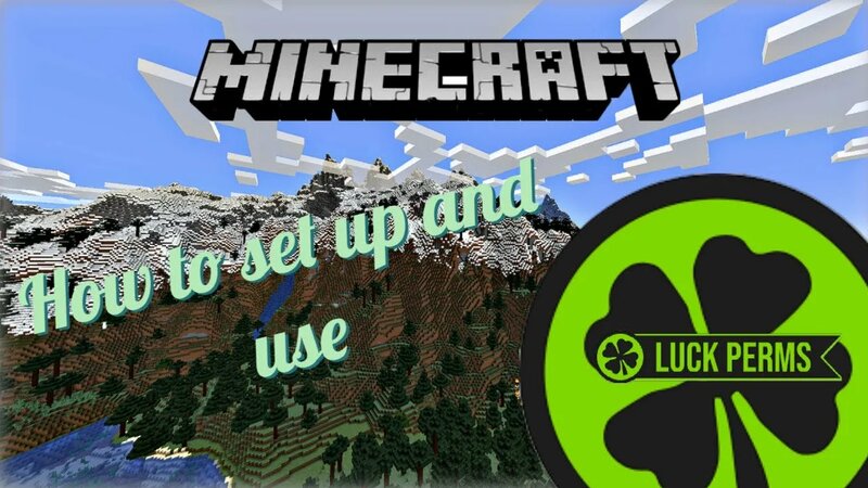 How to set up Ranks & Permissions using LuckPerms - Minecraft Plugin ...