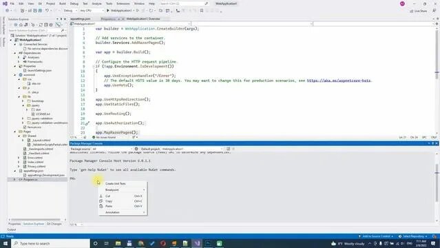 Visual Studio nuget package manager console install package | visual ...