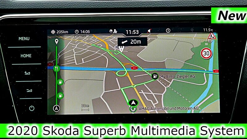 Skoda Superb 2020 New Multimedia Infotainment System & Digital Cockpit ...