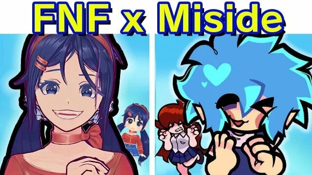 Friday Night Funkin' x MiSide | BF VS GF - Biside V1 | All Songs (A ...