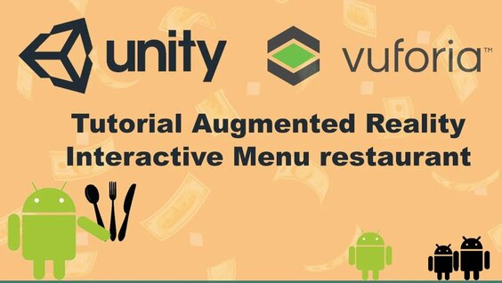 How to create Interactive Menu restaurant- Augmented Reality with unitiy 3d and vuforia - EroFound