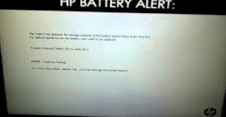 How to fix primary internal battery error code 601 - Laptop HP Battery ...