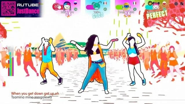 Just Dance: Waka Waka (This Time for Africa) - Shakira - Смотреть ...