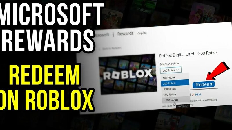 How to Redeem Microsoft Rewards Gift Card Roblox (2025) - Смотреть ...