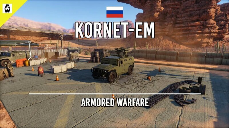 Lock On | 9p163-3 Kornet-EM | Tier X Armored Fighting Vehicle | Armored ...