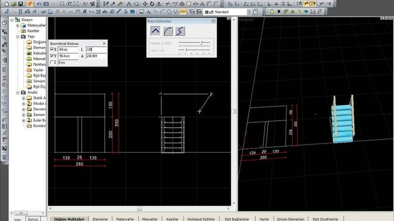 ideCAD Statik IDS | Betonarme Merdiven Oluşturma - Yandex Video aramada ...
