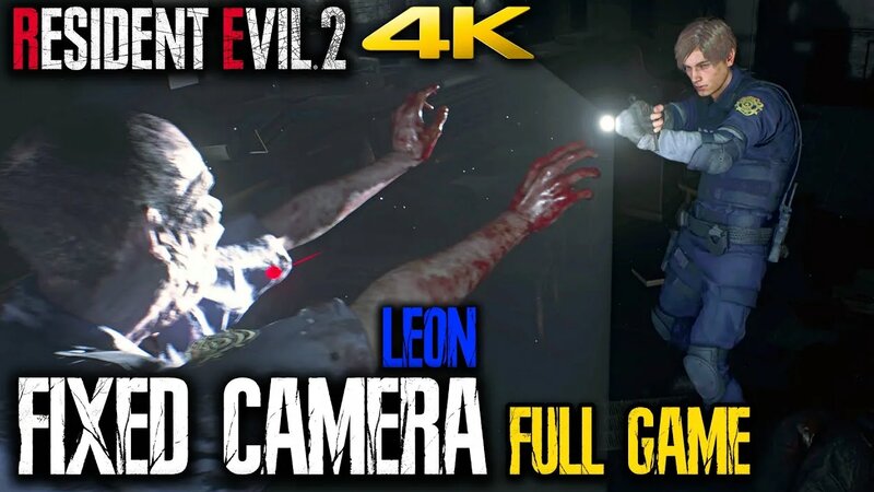 Resident EVIL 2 Remake - Fixed Camera MOD (LEON A) Gameplay Walkthrough ...