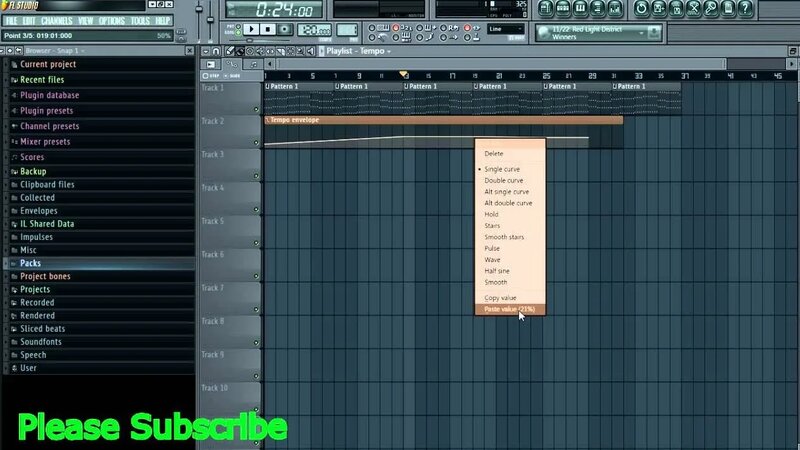 FL Studio: how to Automate Tempo, and Change Time Signatures - Yandex ...